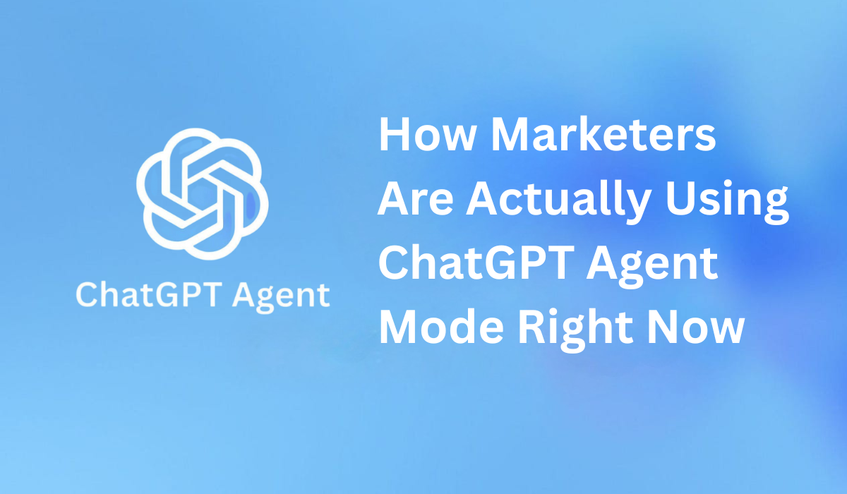 How Marketers Are Using ChatGPT Agents: 12 Real Use Cases